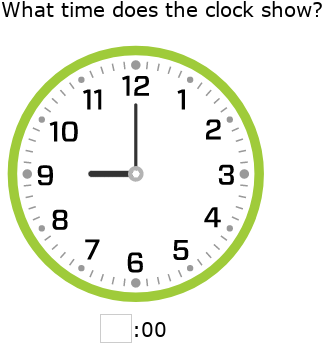 IXL - Read clocks and write times (Foundation maths practice)