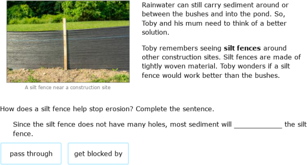 IXL - Evaluate multiple design solutions to prevent erosion (Year 3 ...