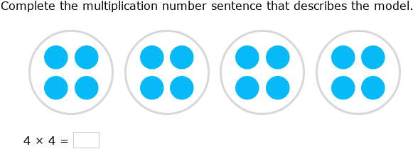 IXL - Write multiplication sentences for equal groups (Year 3 maths ...