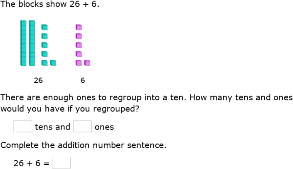 IXL - Use models to add a two-digit and a one-digit number - with ...