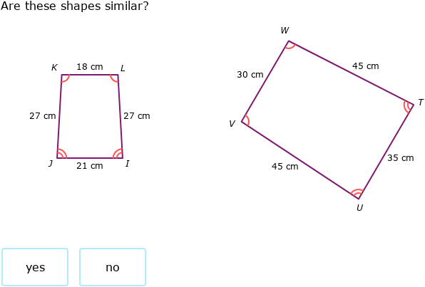 IXL - Identify similar figures (Year 9 maths practice)