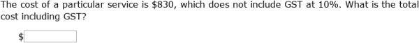 IXL - Percent of a number: GST, discount and more (Year 7 maths practice)