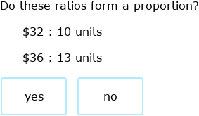 IXL - Do the ratios form a proportion: word problems (Year 7 maths ...
