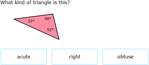 IXL - Classify triangles (Year 7 maths practice)