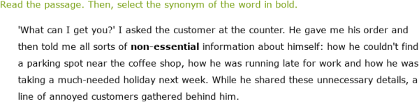 IXL - Determine the meaning of words using synonyms in context (Year 6 ...