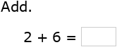 IXL - Adding 6 (Year 1 maths practice)