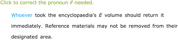 IXL - Identify and correct pronoun errors with 'who' (Year 11 English ...
