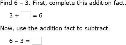IXL - Use addition to subtract - up to 10 (Year 1 maths practice)