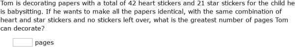 IXL - HCF and LCM: word problems (Year 8 maths practice)