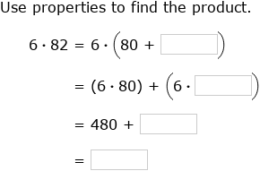 IXL - Multiply using properties (Year 7 maths practice)