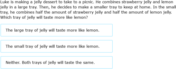 IXL - Compare ratios: word problems (Year 8 maths practice)