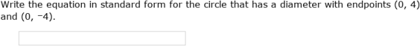 IXL - Write equations of circles in standard form using properties (Year 11 maths practice)