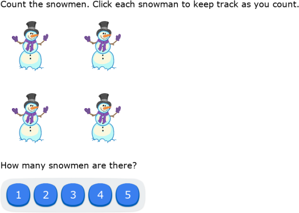 IXL - Learn to count to 5 (Foundation maths practice)