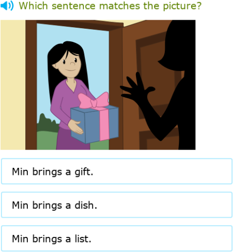 IXL - Choose the short i sentence that matches the picture (Year 1 ...