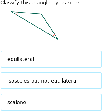 IXL - Classify triangles (Year 8 maths practice)