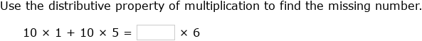 IXL - Distributive property: find the missing factor (Year 4 maths ...