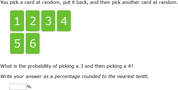 IXL - Probability of independent and dependent events (Year 9 maths ...