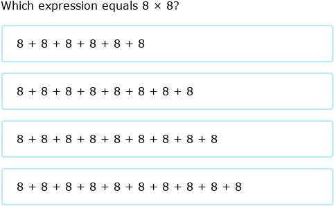 IXL - Relate addition and multiplication (Year 2 maths practice)