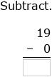 IXL - Subtract a one-digit number from a two-digit number - without ...