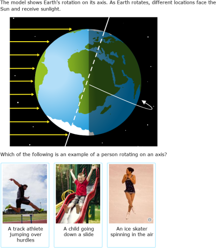 IXL - Earth's rotation and orbit (Year 5 science practice)