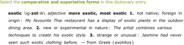 IXL - Use dictionary entries (Year 9 English practice)