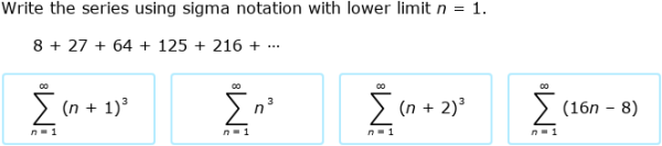 IXL - Introduction to sigma notation (Year 12 maths practice)