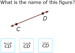 IXL - Lines, intervals and rays (Year 4 maths practice)