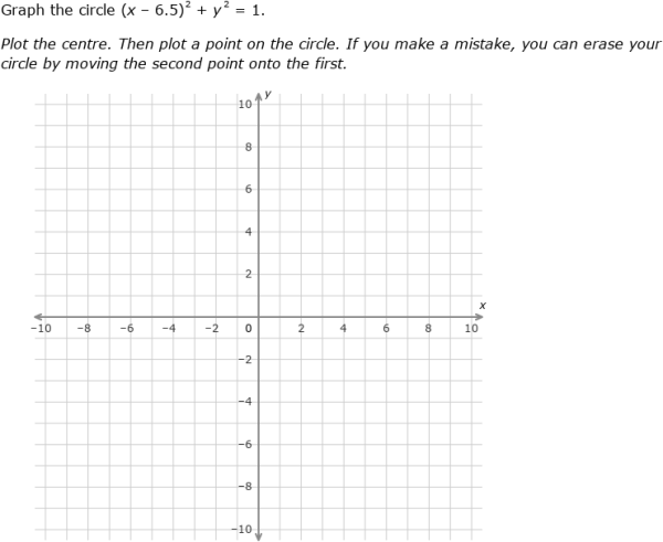 IXL - Graph circles (Year 11 maths practice)