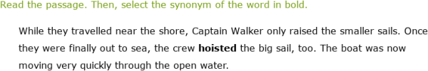 IXL - Determine the meaning of words using synonyms in context (Year 4 ...
