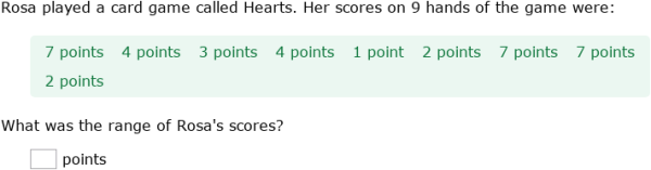 IXL - Calculate mean, median, mode and range (Year 7 maths practice)