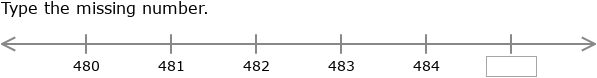 IXL - Number lines - up to 1000 (Year 2 maths practice)