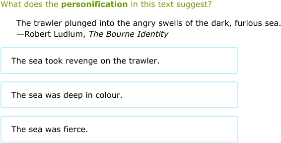 IXL - Interpret figures of speech (Year 9 English practice)