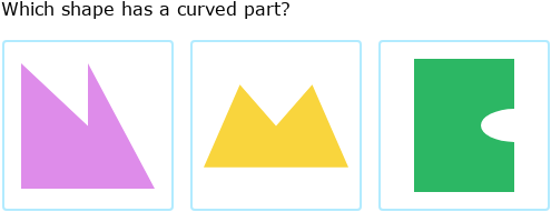 IXL - Curved parts (Year 2 maths practice)