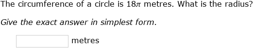 IXL - Area and circumference of circles (Year 10 maths practice)