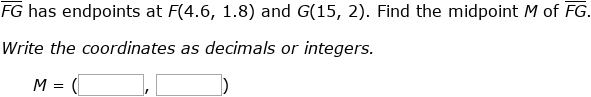 IXL - Midpoints (Year 10 maths practice)