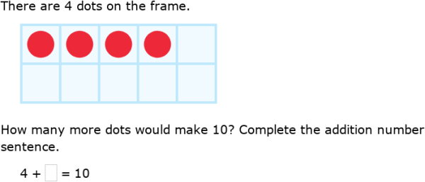 IXL - Complete the addition sentence to make 10 - with models ...