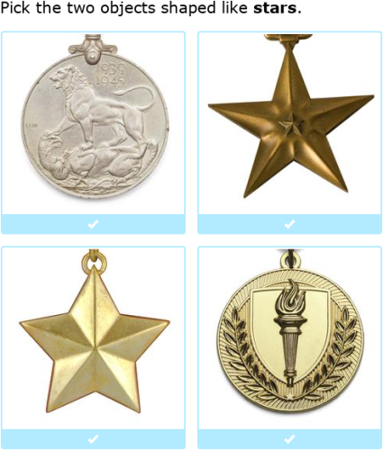 IXL - Classify objects by two-dimensional shape (Foundation science practice)