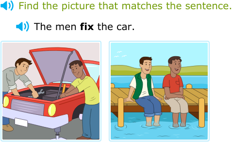 IXL - Find the picture that matches the action verb (Foundation English ...