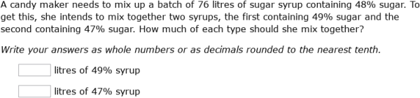 IXL - Weighted averages: word problems (Year 10 maths practice)