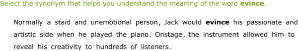 IXL - Determine the meaning of words using synonyms in context (Year 12 ...