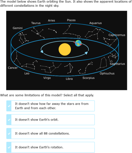 Ixl Constellations And The Changing Night Sky Year 6 Science Practice