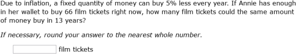 IXL - Exponential growth and decay: word problems (Year 12 maths practice)