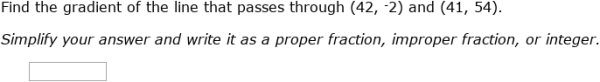 IXL - Find the gradient from two points (Year 10 maths practice)