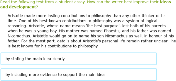 IXL - Suggest appropriate revisions (Year 7 English practice)