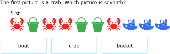 IXL - Ordinal numbers up to 10th (Year 2 maths practice)