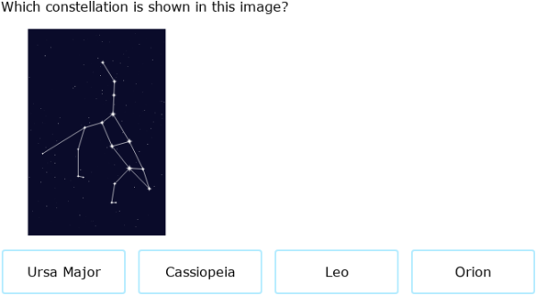 Ixl Identify Constellations Year 7 Science Practice