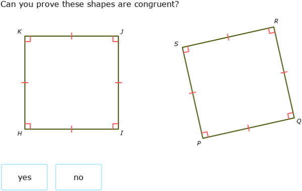 IXL - Identify congruent figures (Year 8 maths practice)
