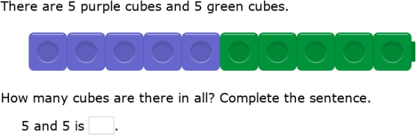 IXL - Put together numbers using cubes - sums up to 10 (Foundation ...