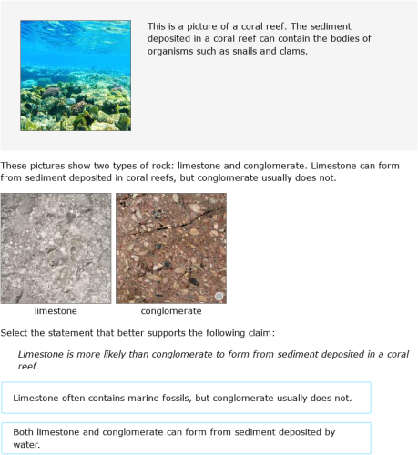 IXL - How do sedimentary rocks form? (Year 4 science practice)