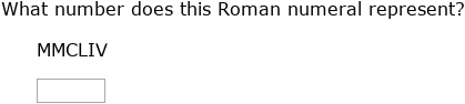 IXL - Roman numerals (Year 6 maths practice)